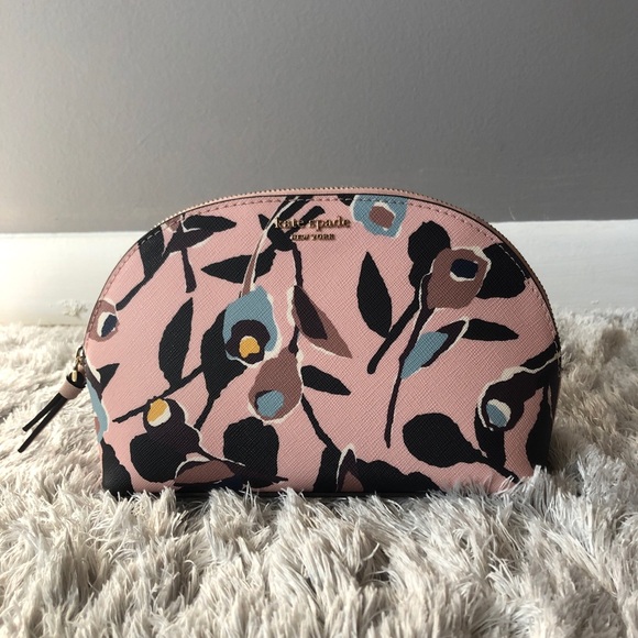 kate spade | Bags | Nwt Kate Spade Med Dome Makeup Bag | Poshmark